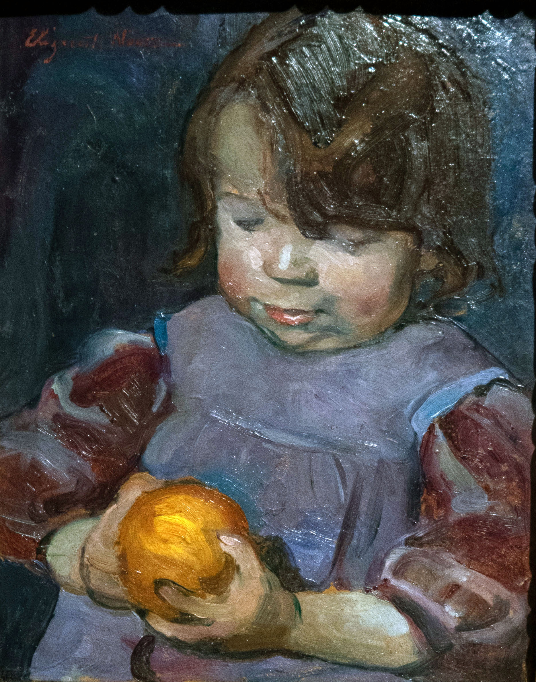 #OnDisplay: “Yannik (Breton Boy)” by Elizabeth Nourse | McClung Museum ...